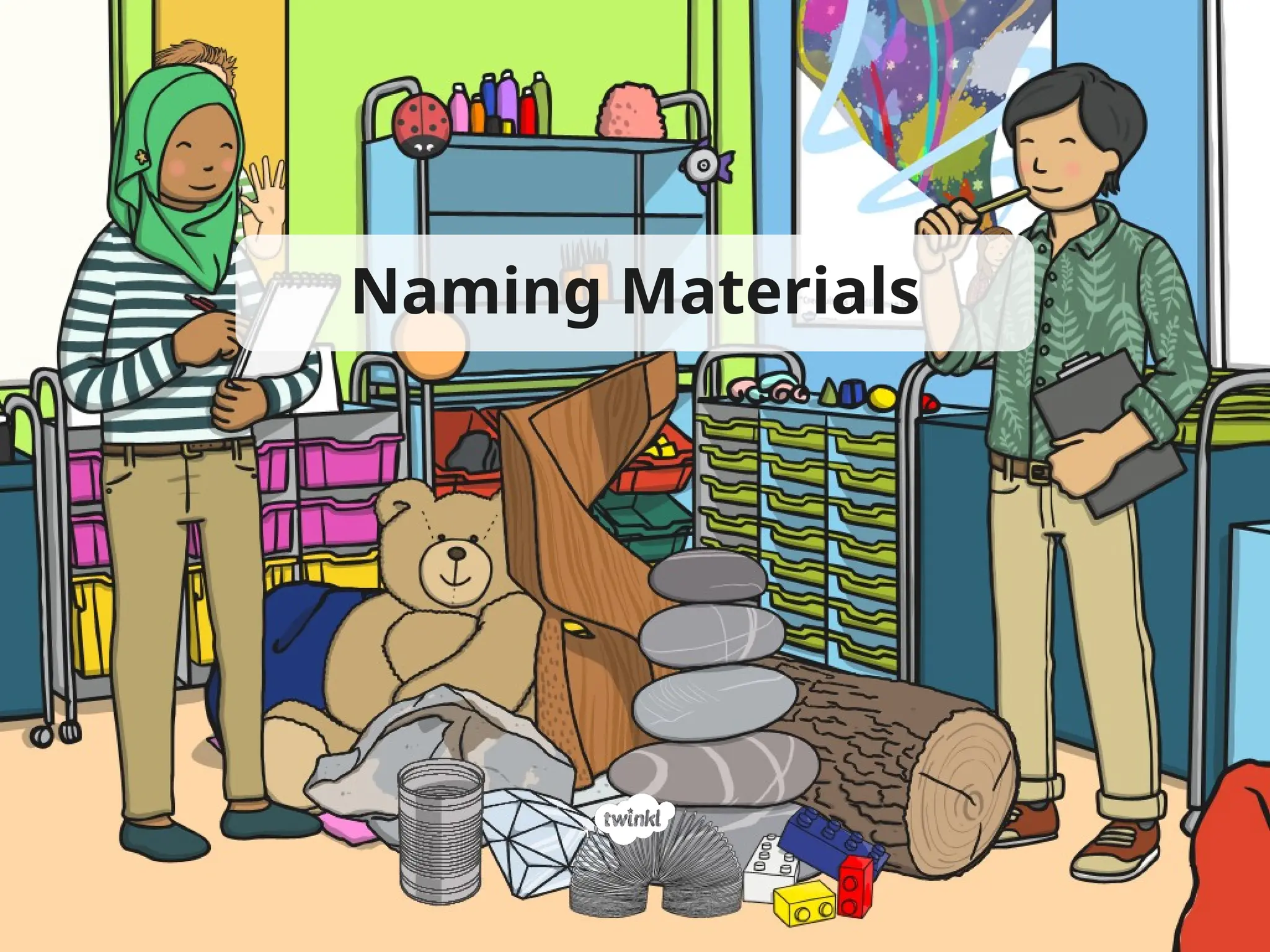 #Lesson Presentation Naming Materials.ppt