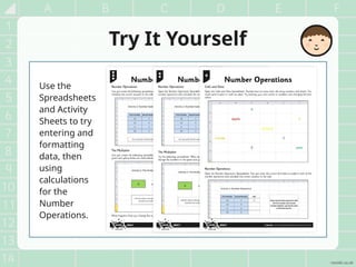 Year 6 Computing Lesson: Mastering Spreadsheets and Number Operations ...