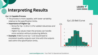 Lesson: Process Capability Index (Cp and Cpk) | PDF