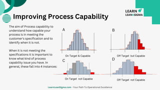 Lesson: Process Capability Index (Cp and Cpk) | PDF