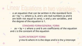 LESSON PROPER_01 - Linear equations in two variables [Autosaved].pptx