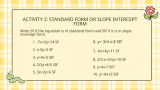 LESSON PROPER_03-Writing linear equations from standard form to slope ...