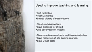 Lesson recorder presentation for teacher training and lesson ...