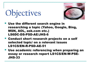Lesson research paper writing power point | PPTX