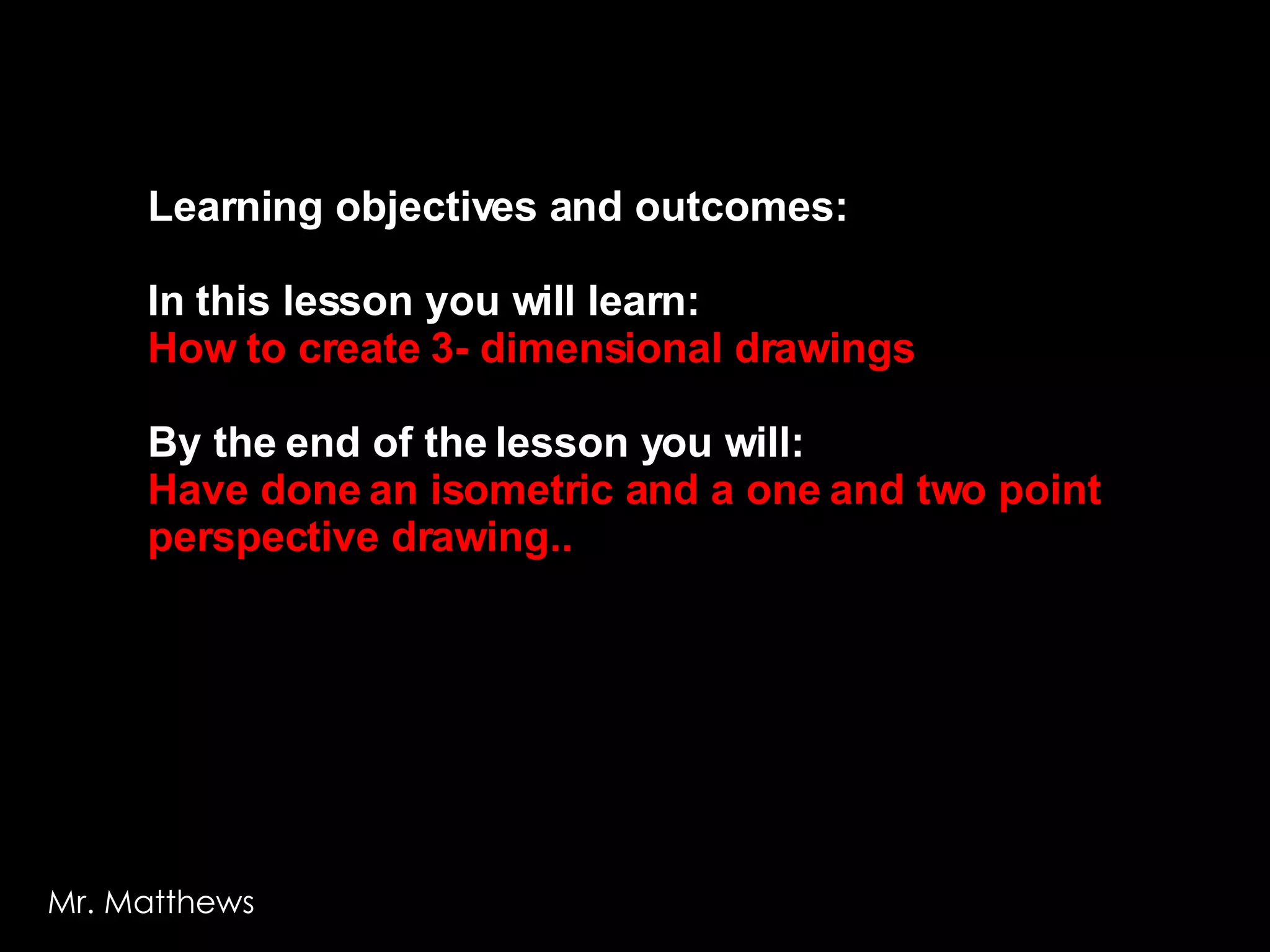 Lessons 1+2 (Drawing Skills) | PPT