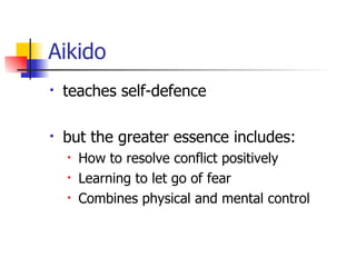 Lessons From Aikido | PPT