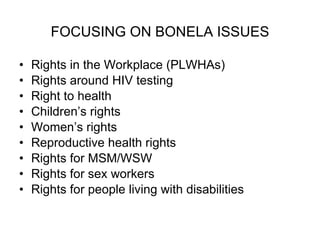 Lessons In Advocacy And Lobby Bonela | PPT