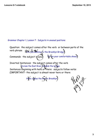 Lessons 6 7 | PDF | Education