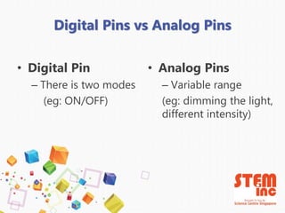 Lesson sample introduction to arduino | PPTX