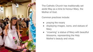 Lessons and prayers - Month of Mary | PPTX