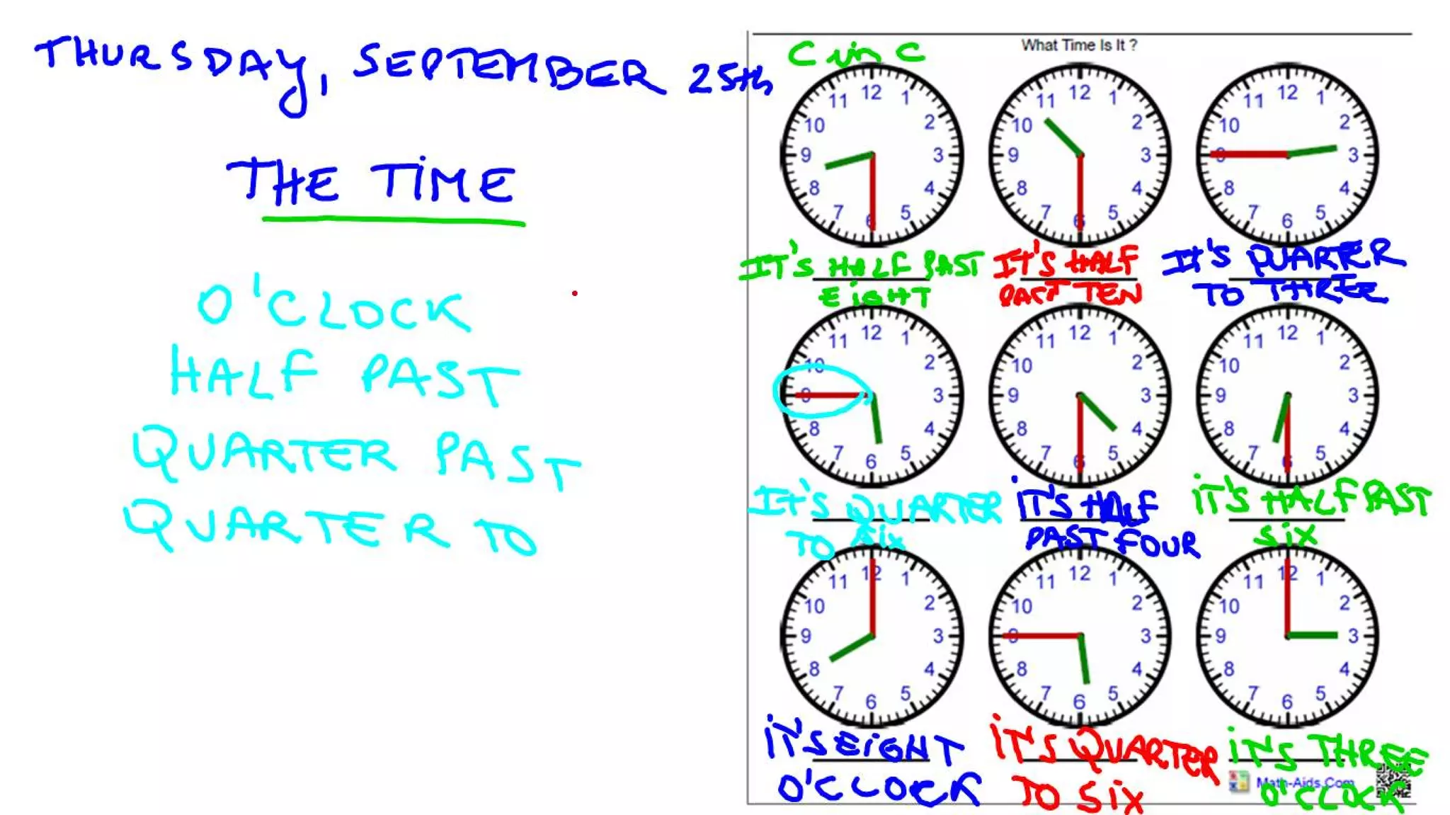 Lesson september 25 | PPT