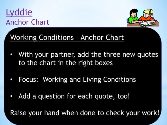 Lyddie: Lesson seven, Unit 1 | PPTX | Books and Literature