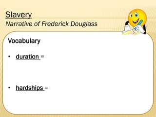 Slavery Module: Lesson seven | PPTX | Crime & Harmful Acts to ...