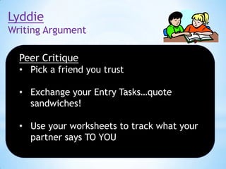 Lyddie: Lesson seventeen, Unit 1 | PPT