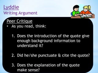 Lyddie: Lesson seventeen, Unit 1 | PPT