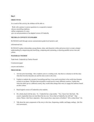 Lessons for diversity unit | PDF