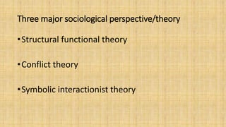 Lessons for sociology 1 | PPTX | Science