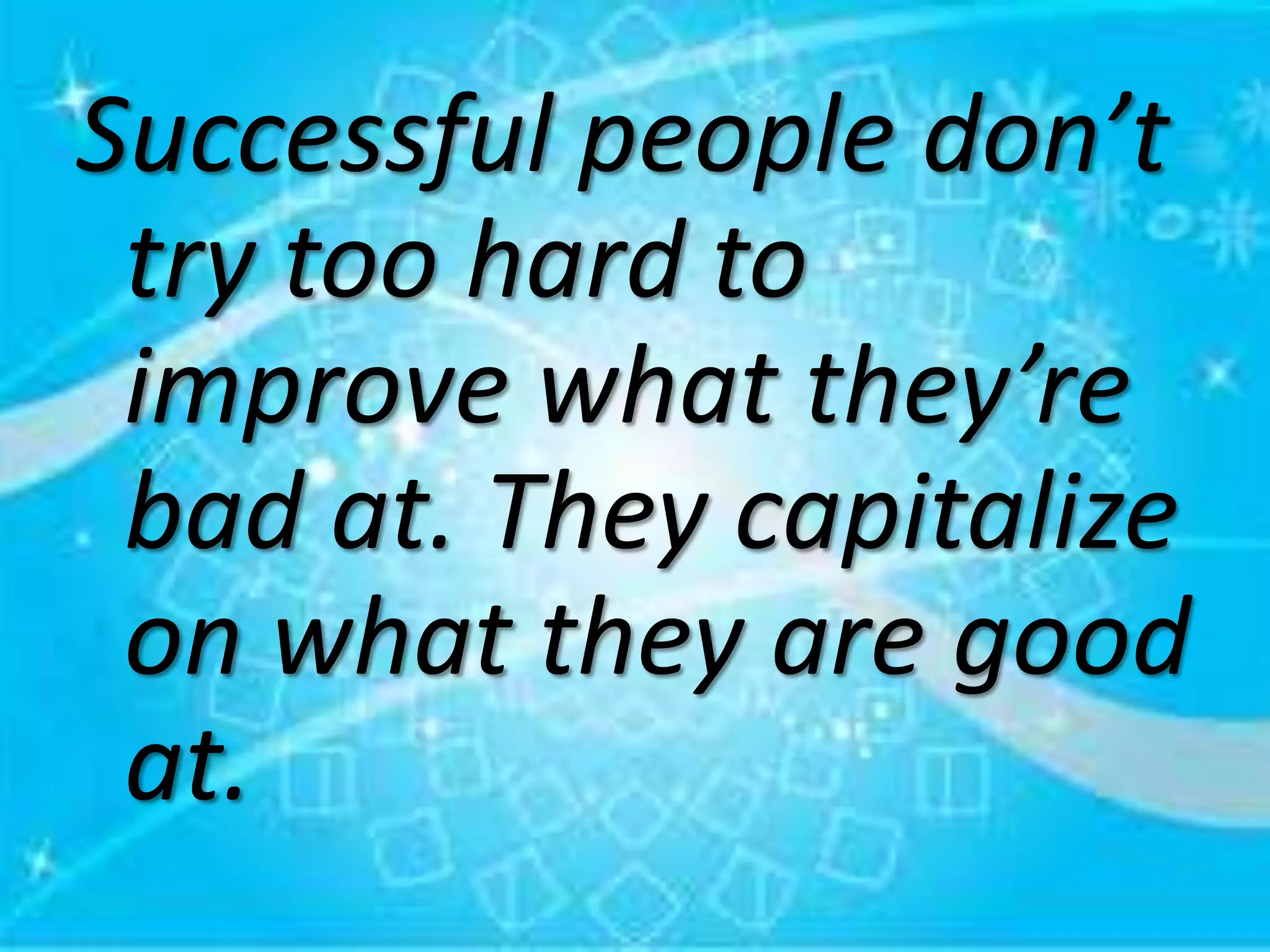 Lessons for success | PPTX