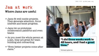 Lessons from 10 years of Jam, the boring slides from SDGC 2020 | PDF