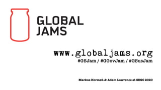 Lessons from 10 years of Jam, the boring slides from SDGC 2020 | PDF