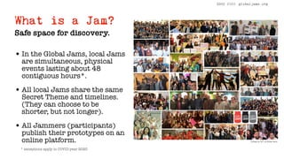 Lessons from 10 years of Jam, the boring slides from SDGC 2020 | PDF