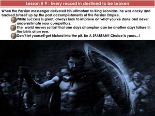 Lessons from 300 | PPSX