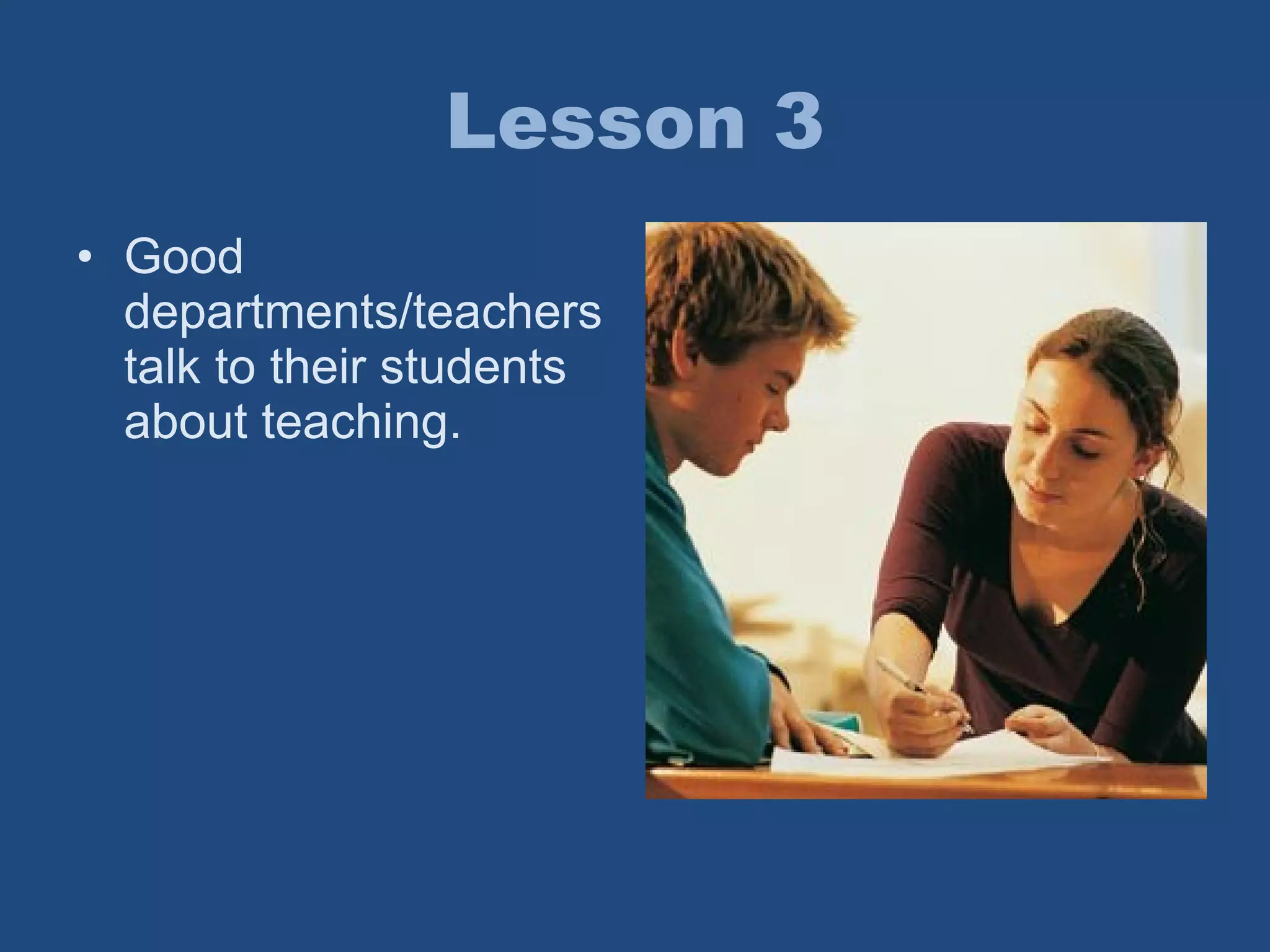 Lessons from 9 years | PPT