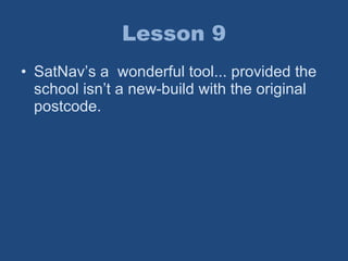 Lessons from 9 years | PPT