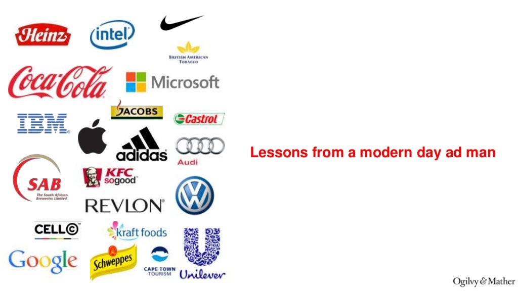 Lessons from a modern day ad man