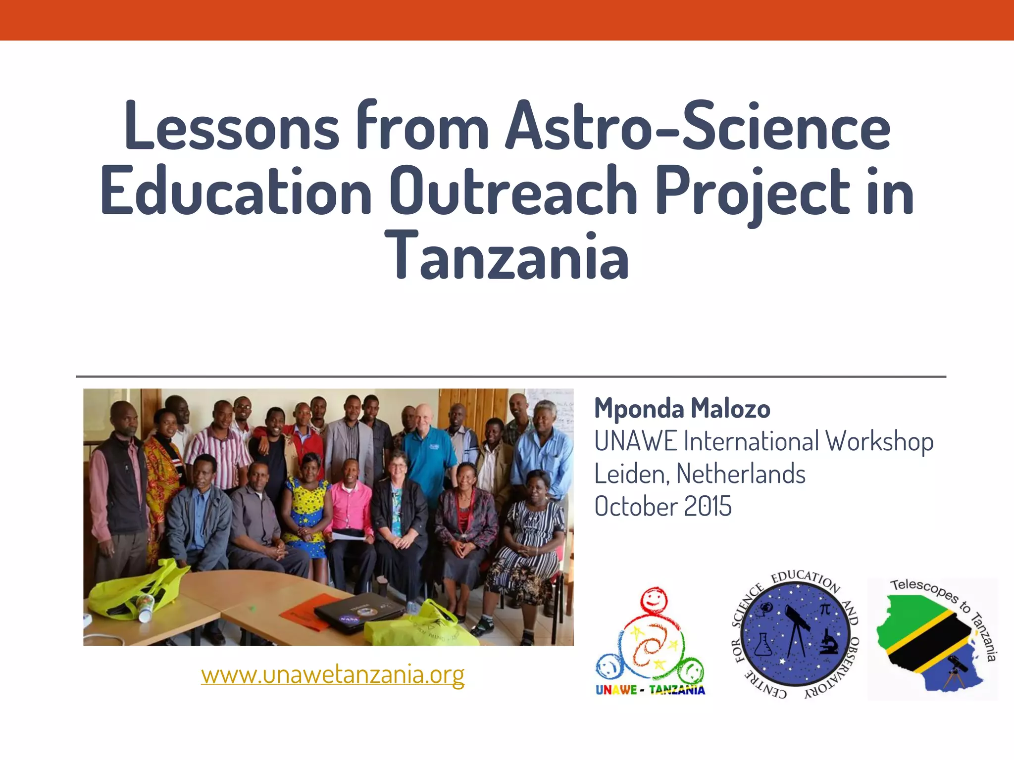 Lessons from astro science education in Tanzania by Mponda Malozo | PDF