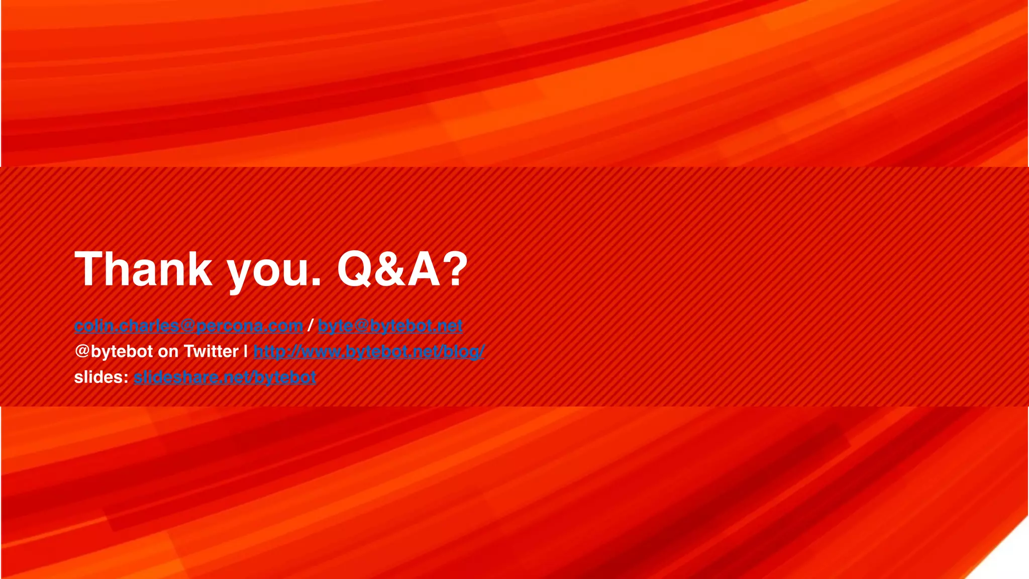 Lessons from database failures | PPT