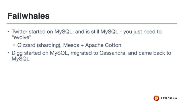 Lessons from database failures | PPT