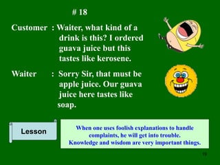 Lessons from 'Jokes for Students' | PPT