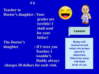 Lessons from 'Jokes for Students' | PPT