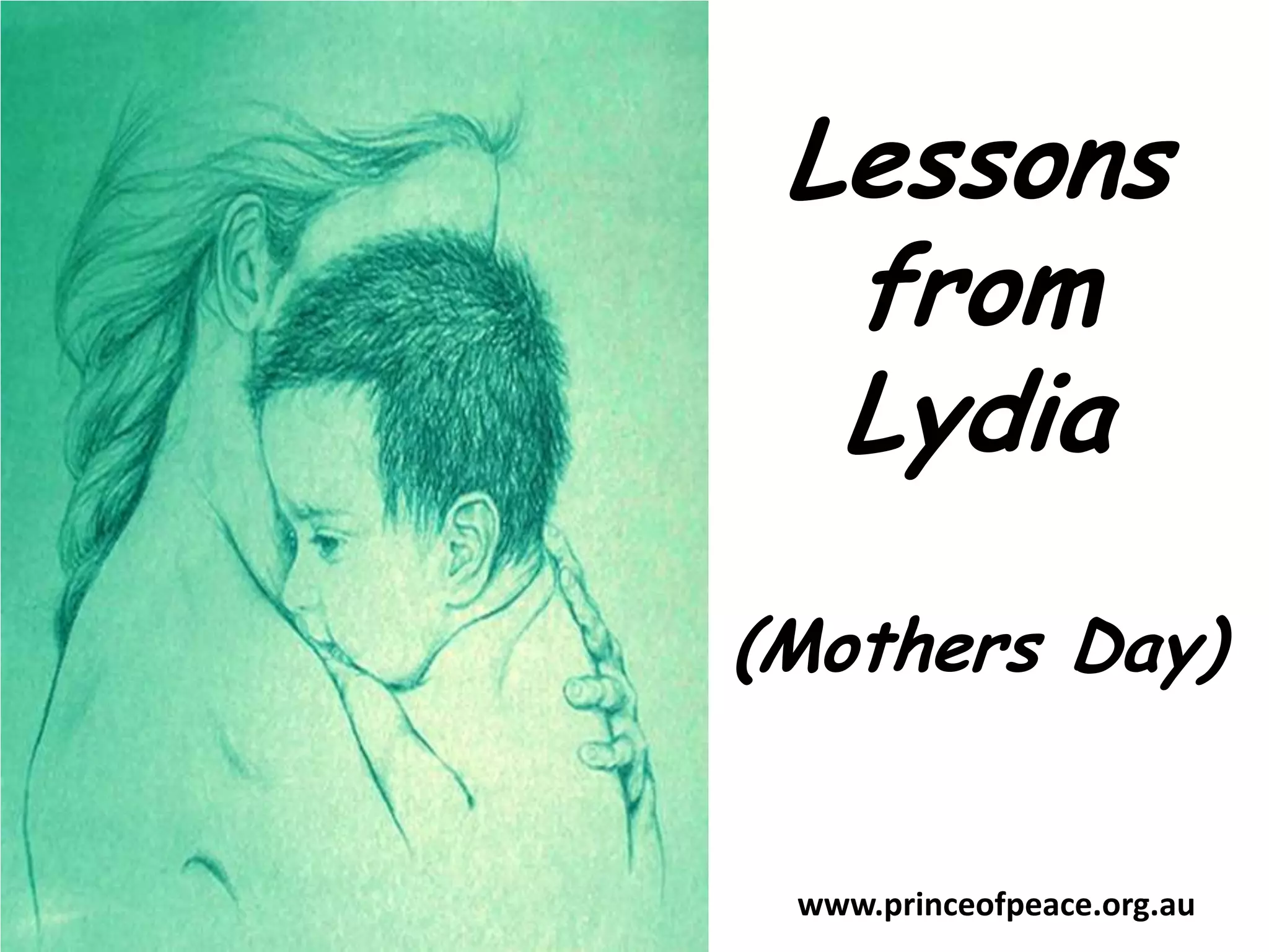 Lessons from Lydia | PPTX