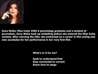Lessons From Miss India | PPT
