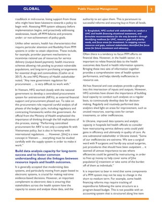 Lessons from pfm in the health sector final | PDF | Health Insurance ...