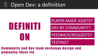 Lessons from the community building an open development dna jeff spock ...