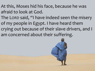 Lessons from the life of moses 4 lessons from the desert | PPTX