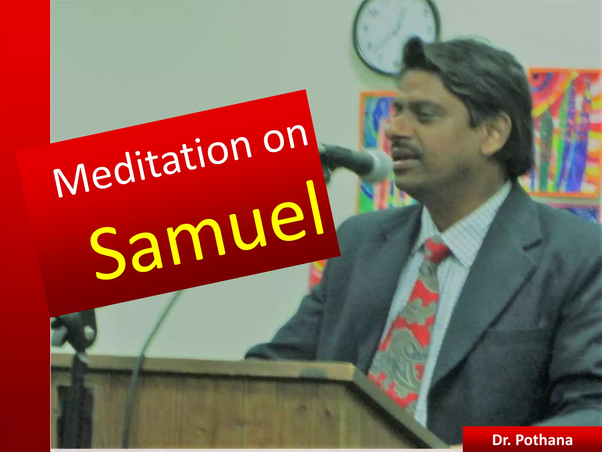 Lessons from the life of Samuel | PPTX