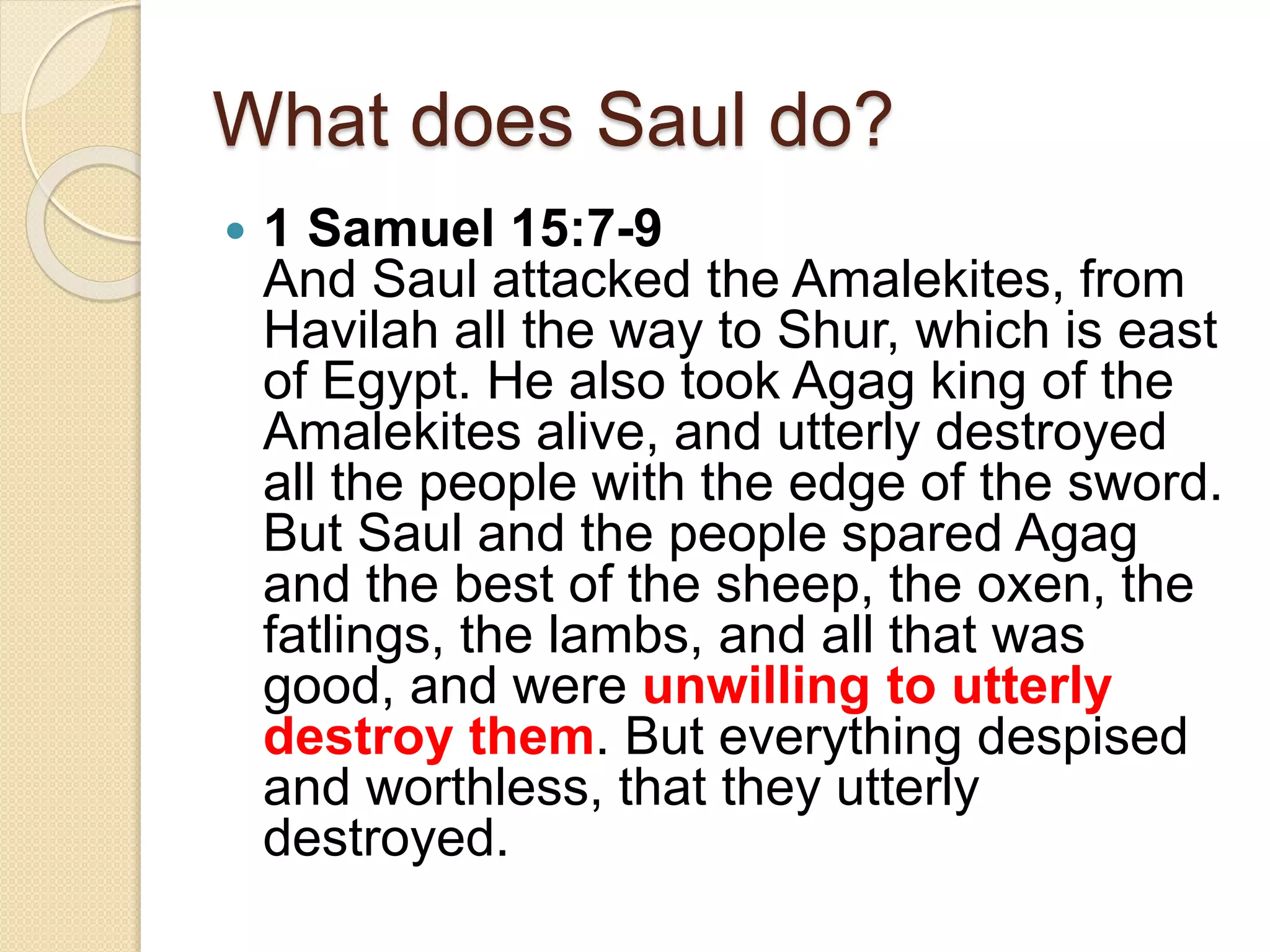 Lessons from the life of Samuel | PPTX