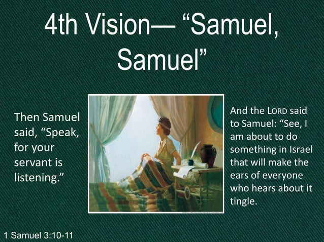 Lessons from the life of Samuel | PPTX | Christianity | Religion ...