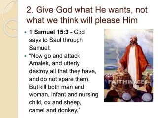 Lessons from the life of Samuel | PPTX