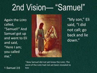 Lessons from the life of Samuel | PPTX