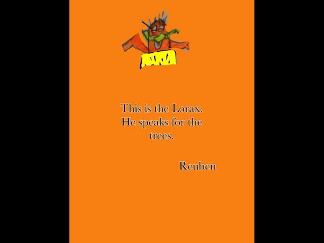 Lessons from the lorax | KEY