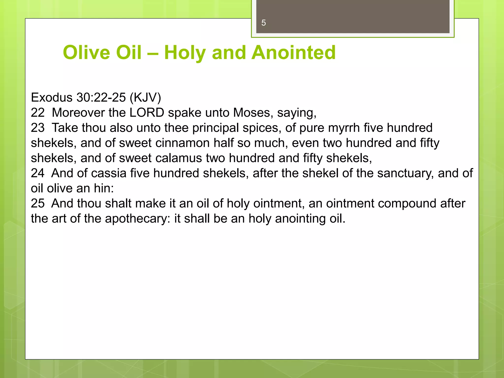 Lessons from the olive tree | PPTX
