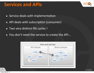 Lessons from the Trenches: Building an API-Centric Architecture | PDF