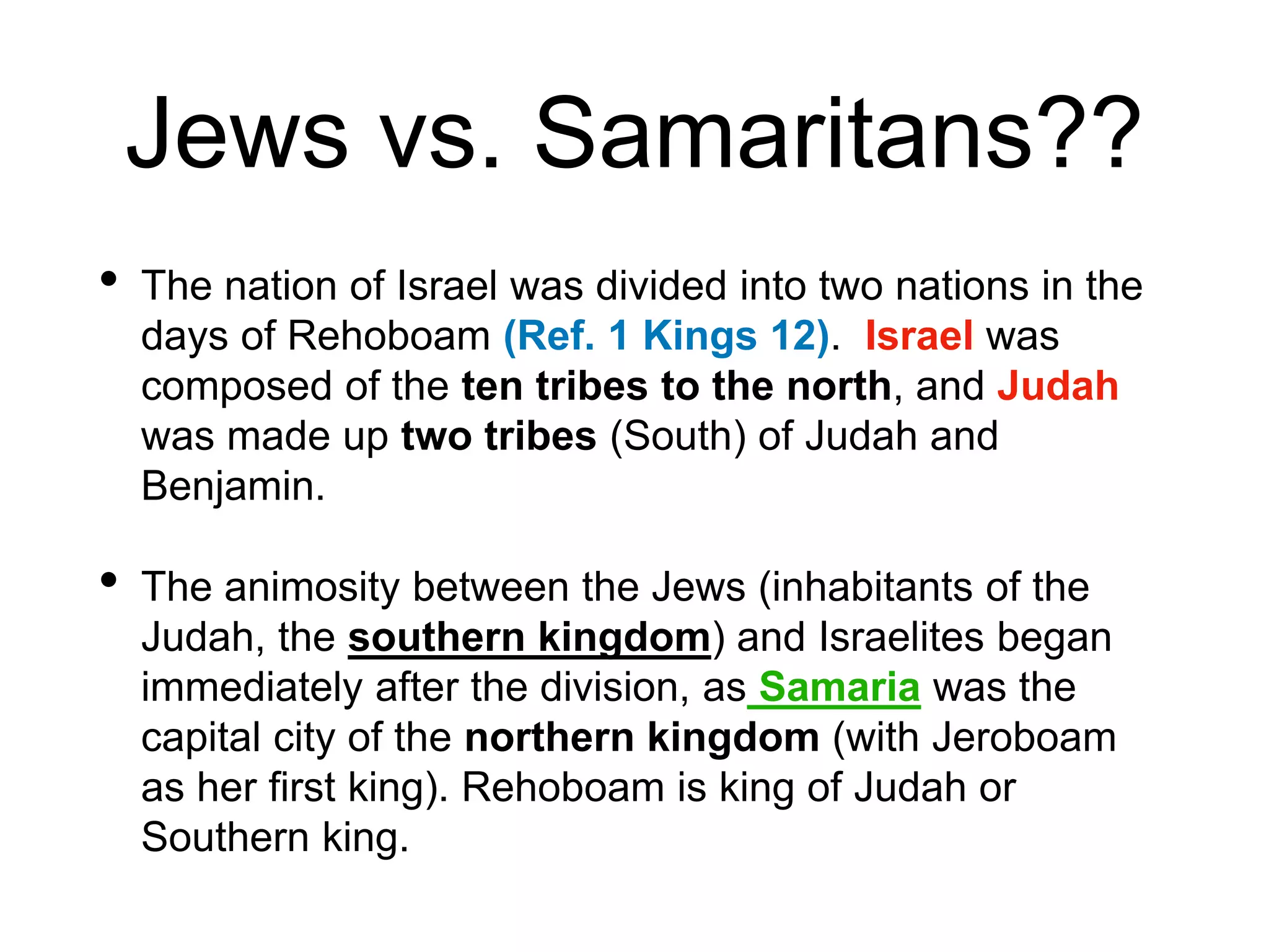Lessons from the well (part 1) | PPTX