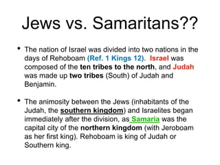 Lessons from the well (part 1) | PPTX