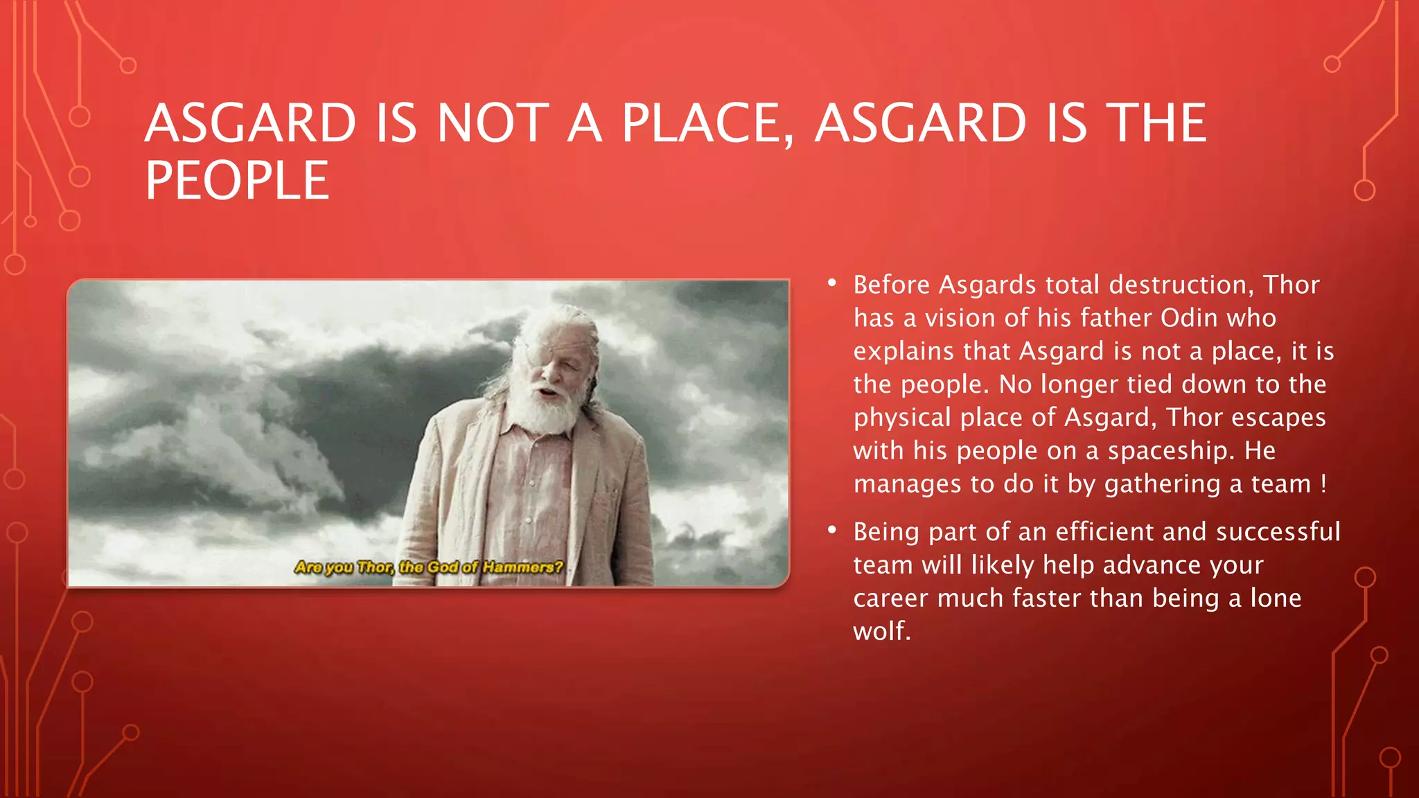 Lessons from thor | PPTX